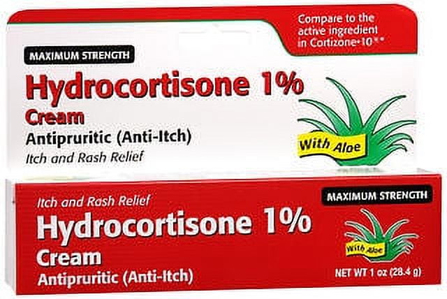 Taro Anti-Cortisone Treatment Cream - 1% Maximum Strength for Itching ...