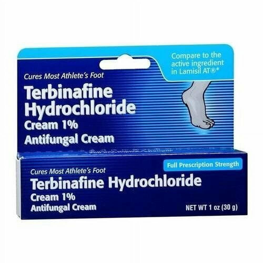 Taro Terbinafine Hydrochloride Foot Antifungal Cream 1%, 1.0oz, 3-Pack ...