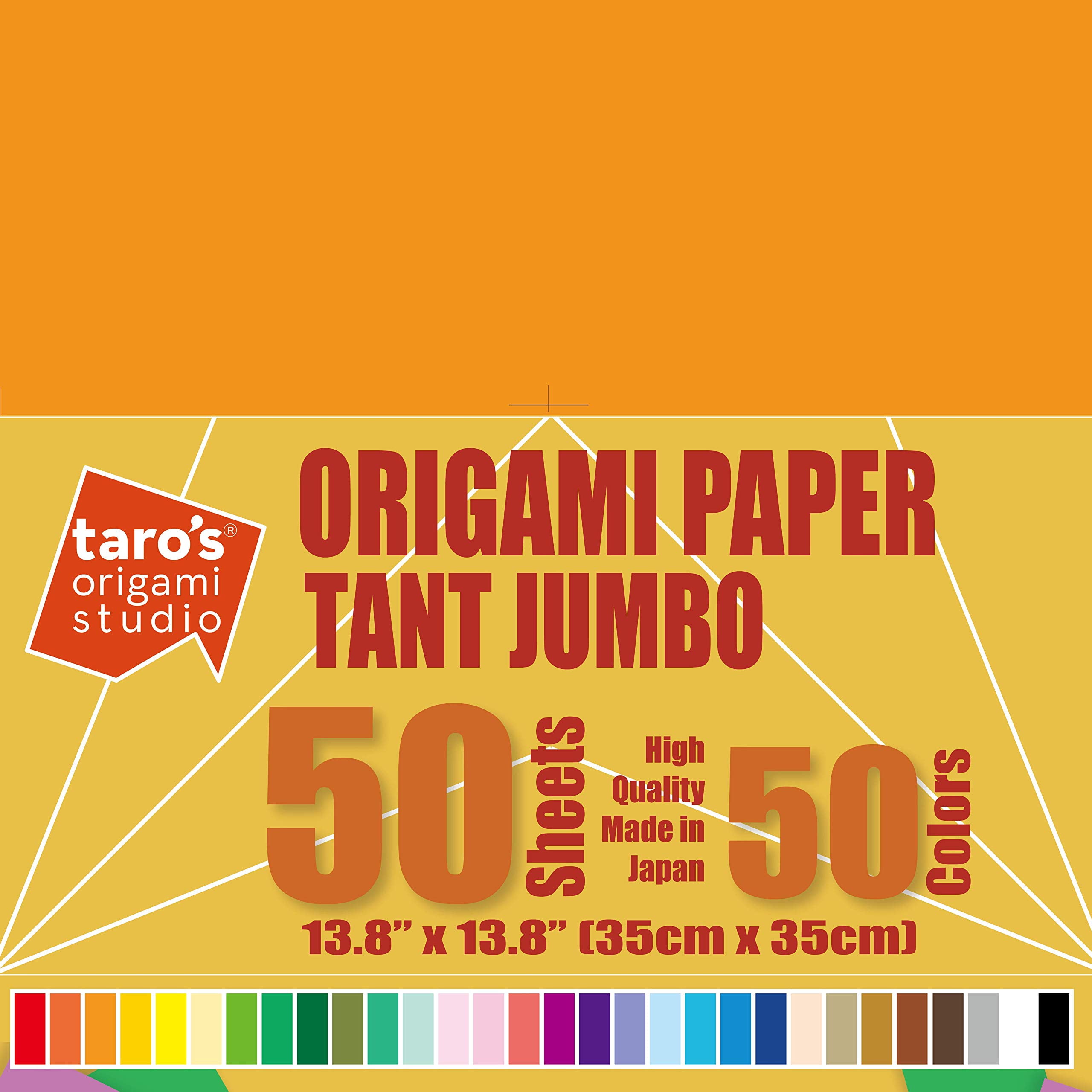 [Taro's Origami Studio] TANT AIF4 Jumbo 13.4 Inch Double Sided 50 ...