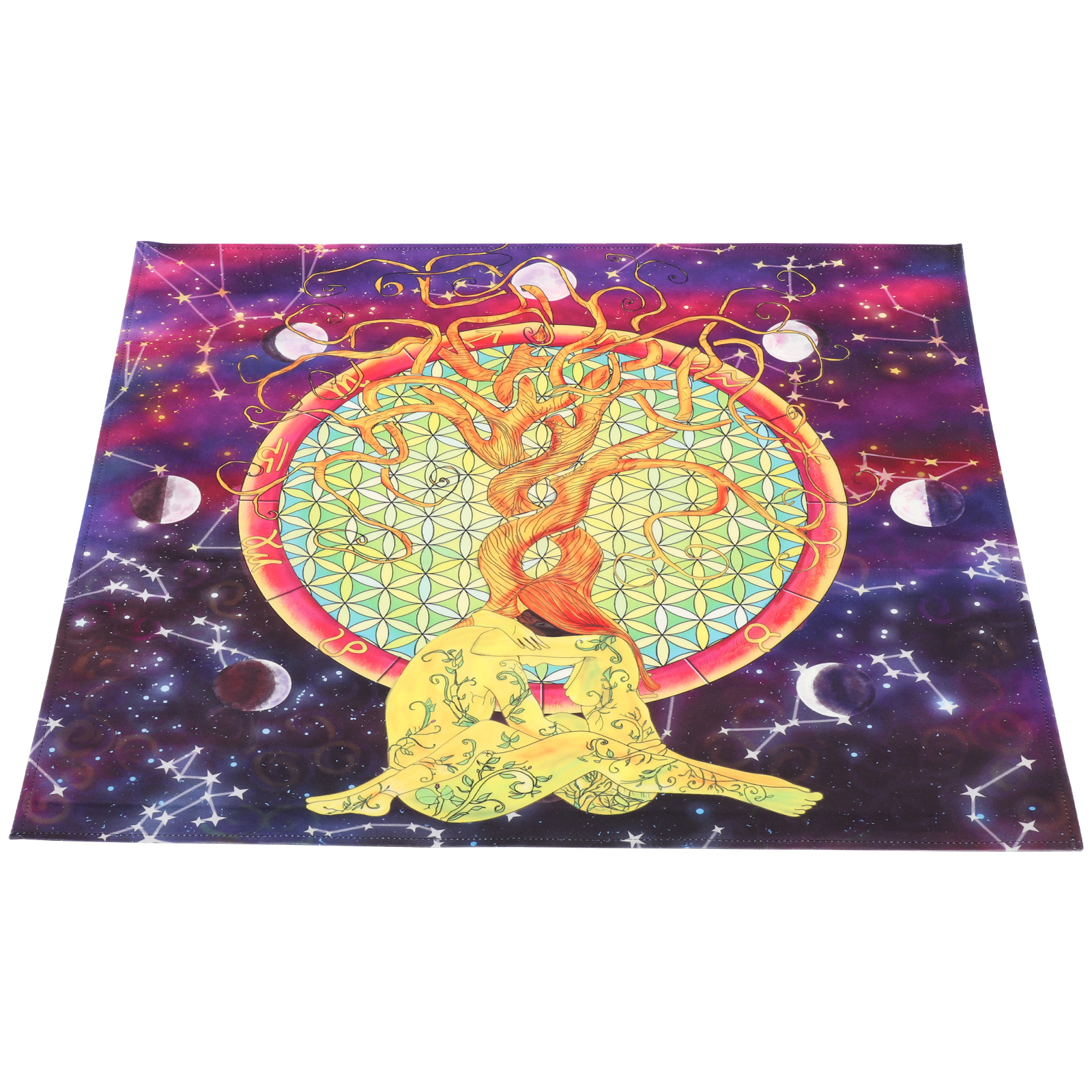 Tarob Decor Tree Altar Cloth Altar Tapestry Square Table Cloth ...