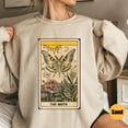 Tarot Card Luna Moth T-Shirt Luna Moth Clothing Moon Phases Mystic Moon ...