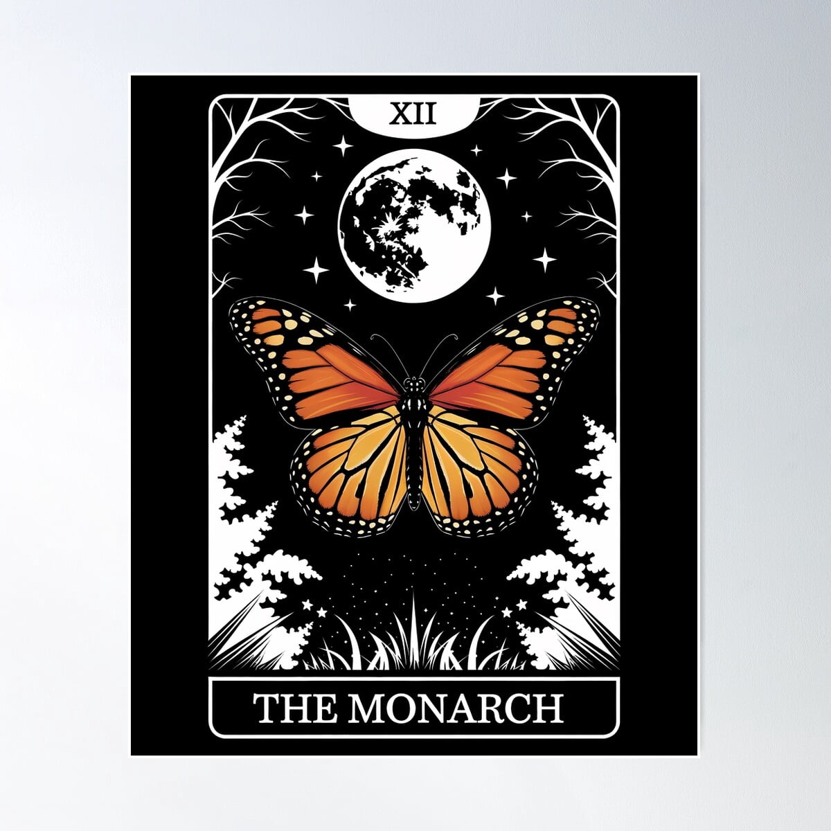 Tarot Card Monarch Butterfly Zoo Day Trip Women Girls Kids Poster Wall ...