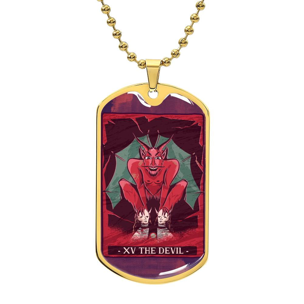 Tarot Card Necklace. Silver or Gold. For Wiccans, Astrology, Zodiac ...