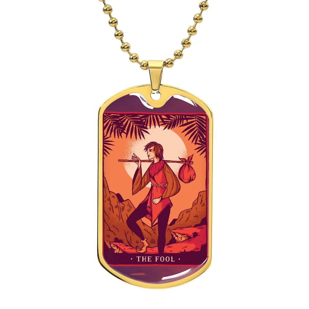 Tarot Card Necklace. Silver or Gold. For Wiccans, Astrology, Zodiac ...