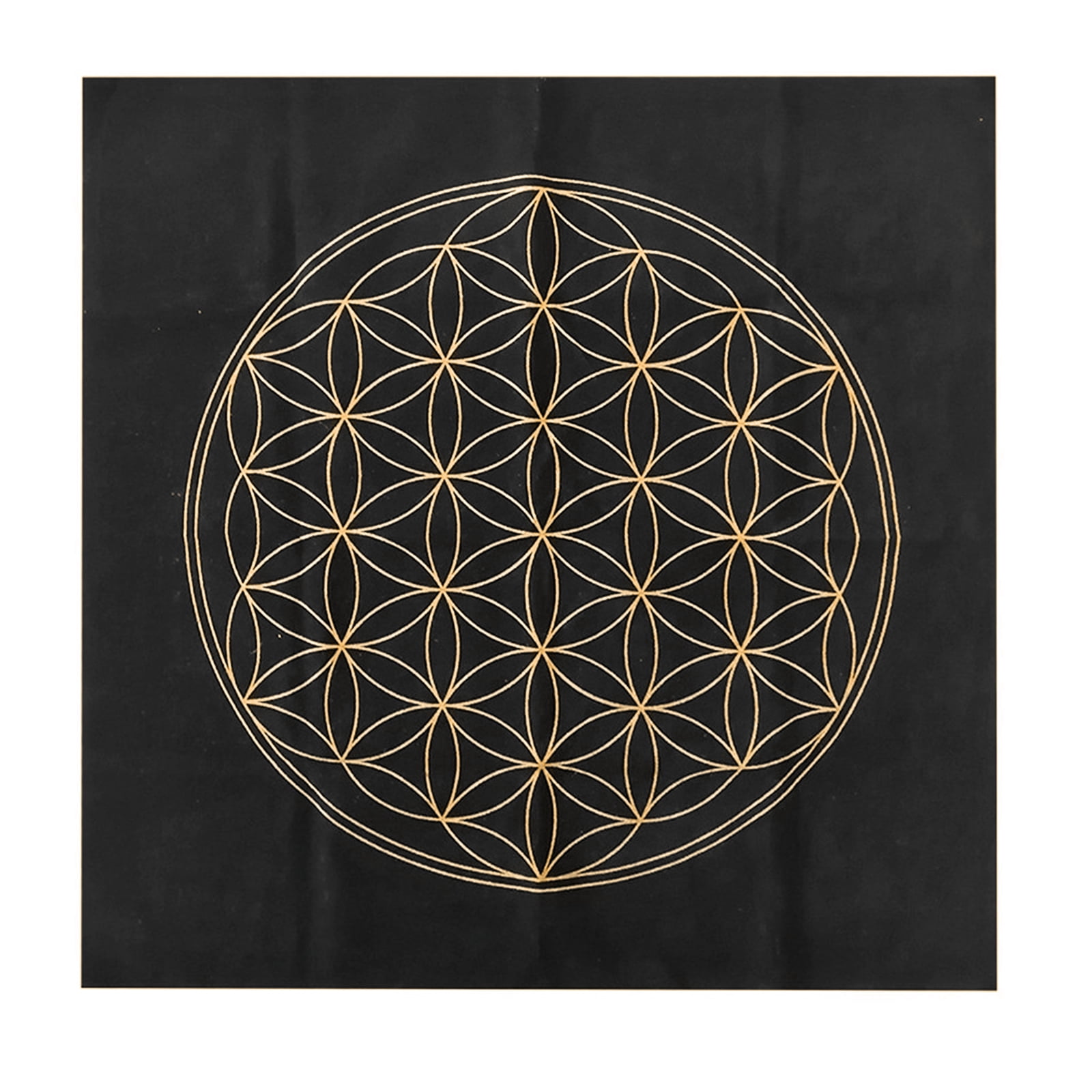 Tarot Card Special Tablecloth Flower of Life Divination Altar Cloth ...