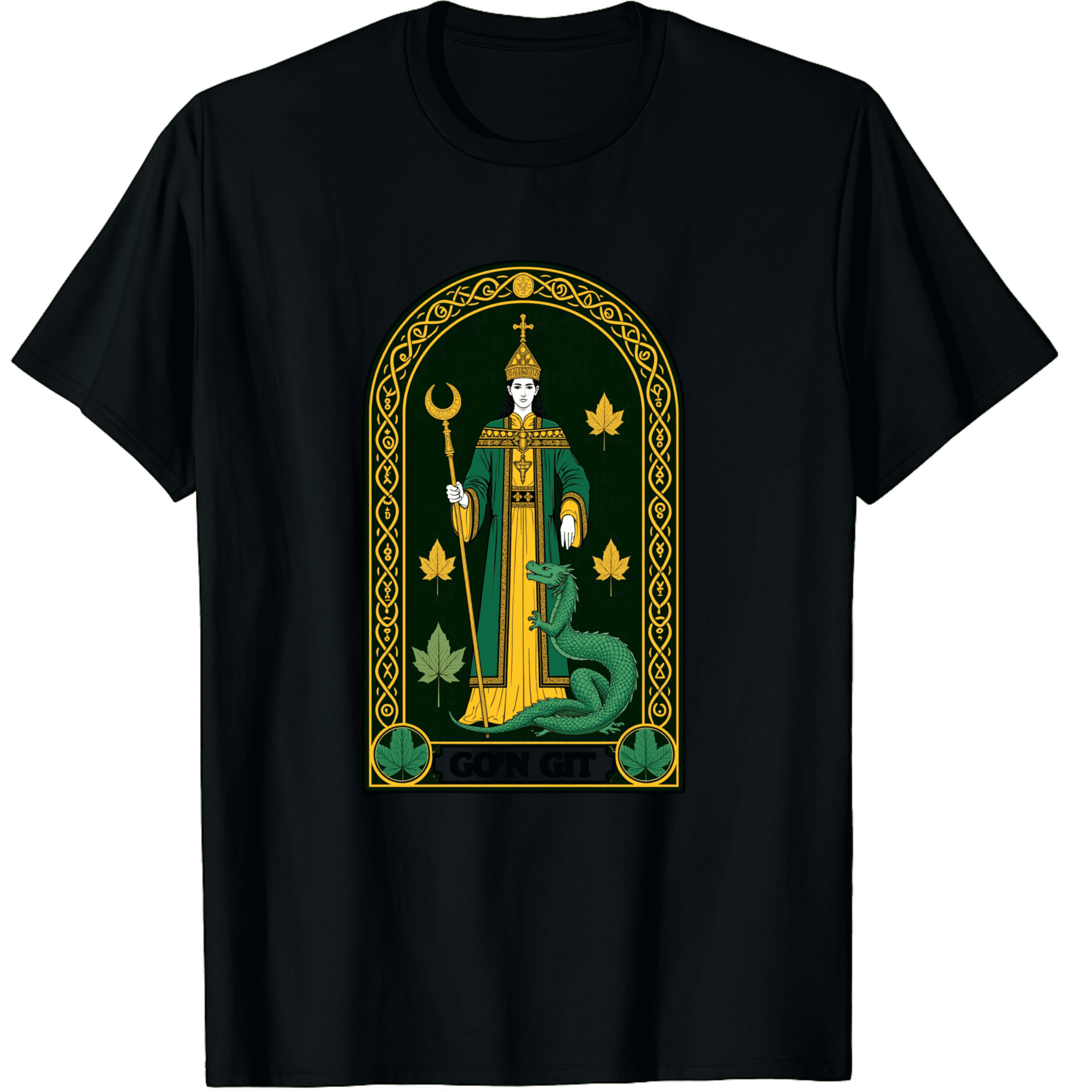 Tarot Card The Gon Git Meme Men Women Short Sleeve Graphic T-Shirt ...