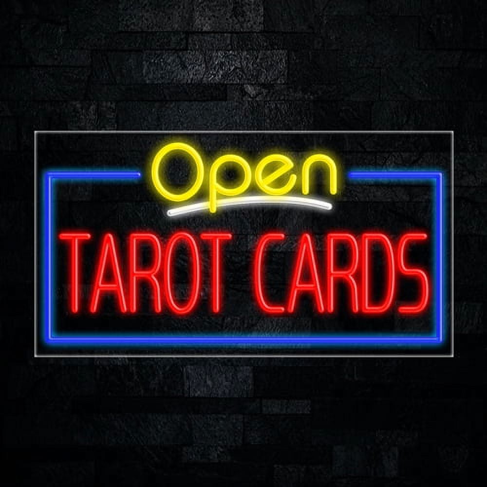 Tarot Cards LED Neon Sign 33"L x 18"H #35880 - Walmart.com