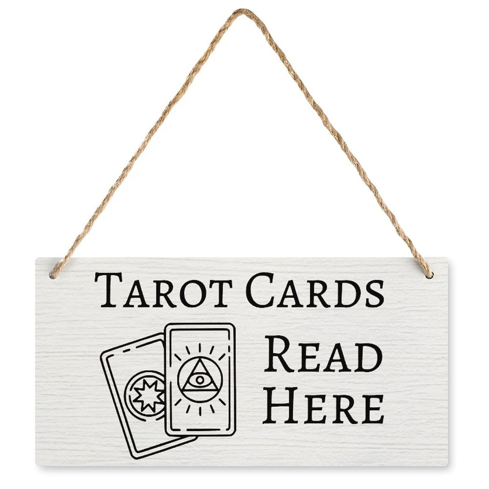 Tarot Cards wood sign Fortune Teller wood sign Mystical Decor Star wood ...