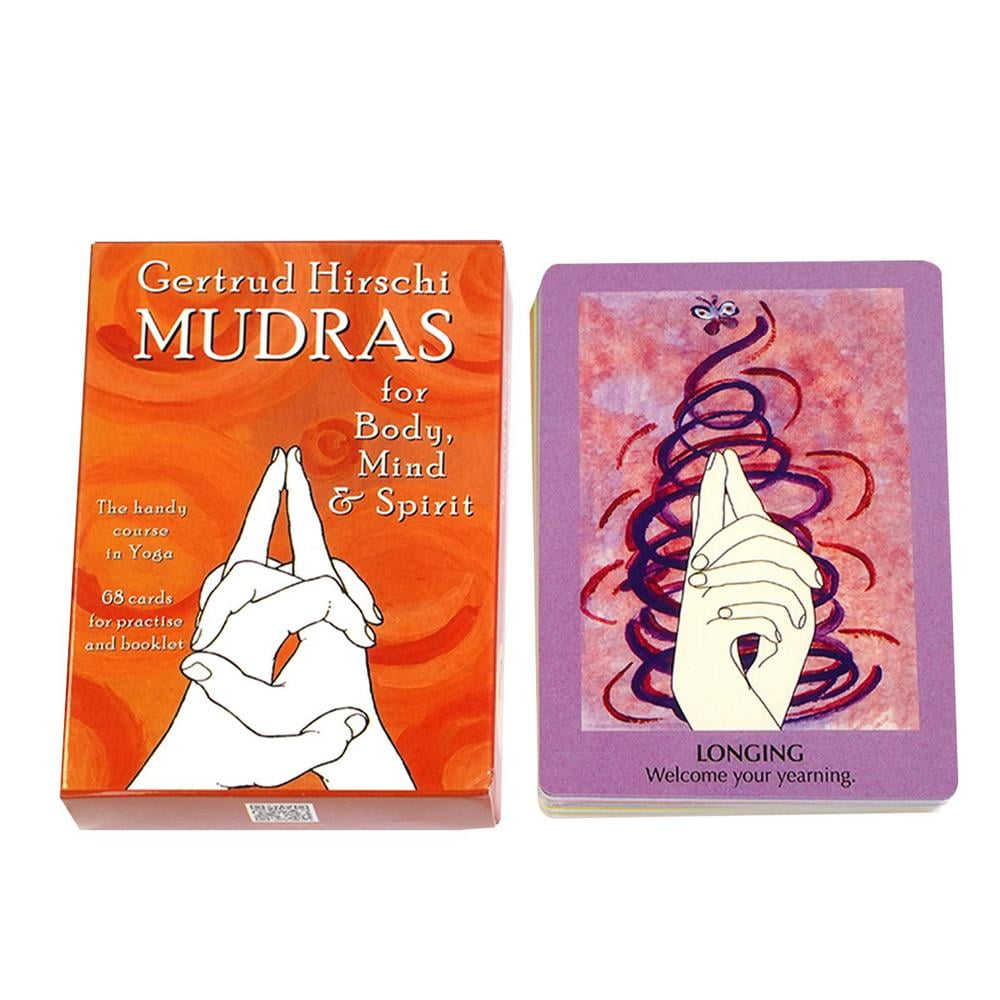 Tarot Deck Mudras for Body Mind And Spirit Fortune Telling Board Game ...