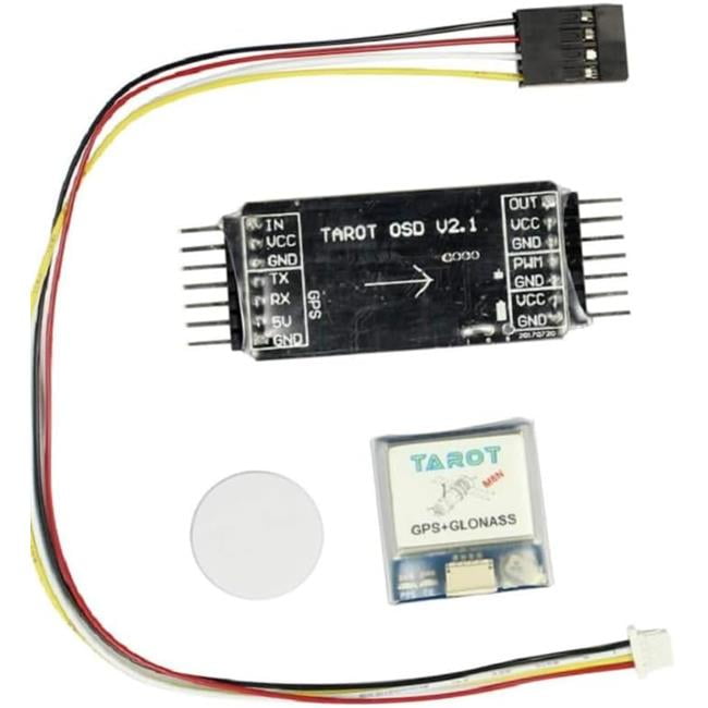 Tarot Mini GPS-GLONASS Module & OSD Image Overlay System for Race Drone ...