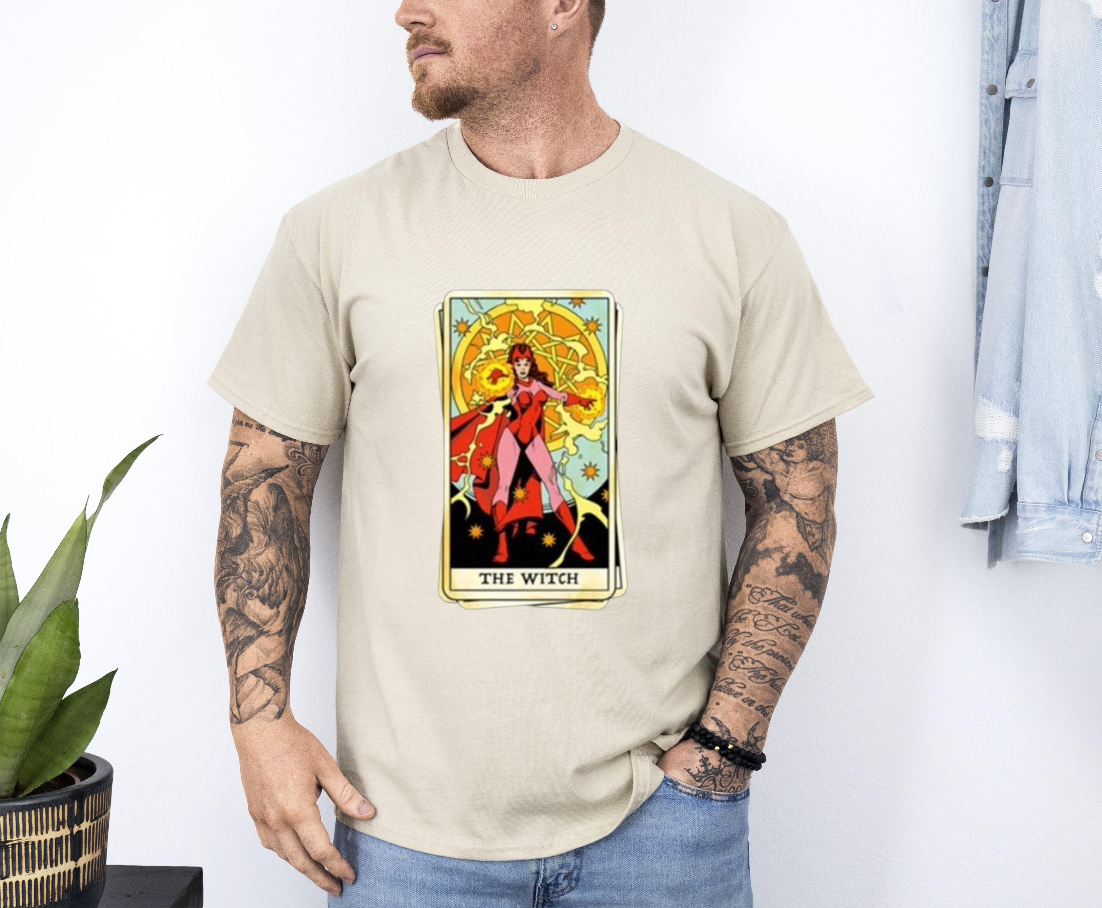 Tarot Scarlet Witch As The Witch Card Shirt - Walmart.com