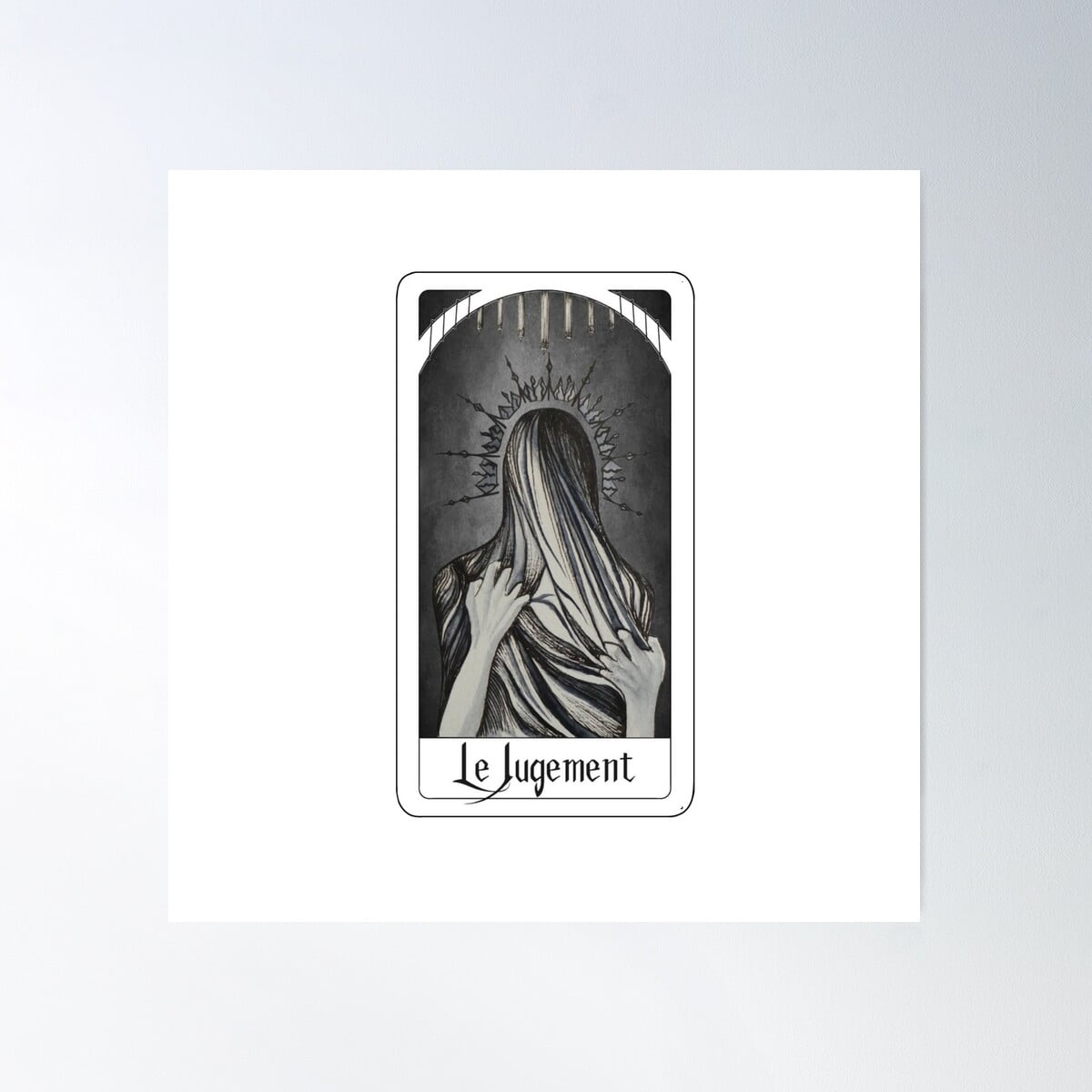 Tarot - The Judgment Poster Wall Art, Modern Wall Decor For Living Room ...