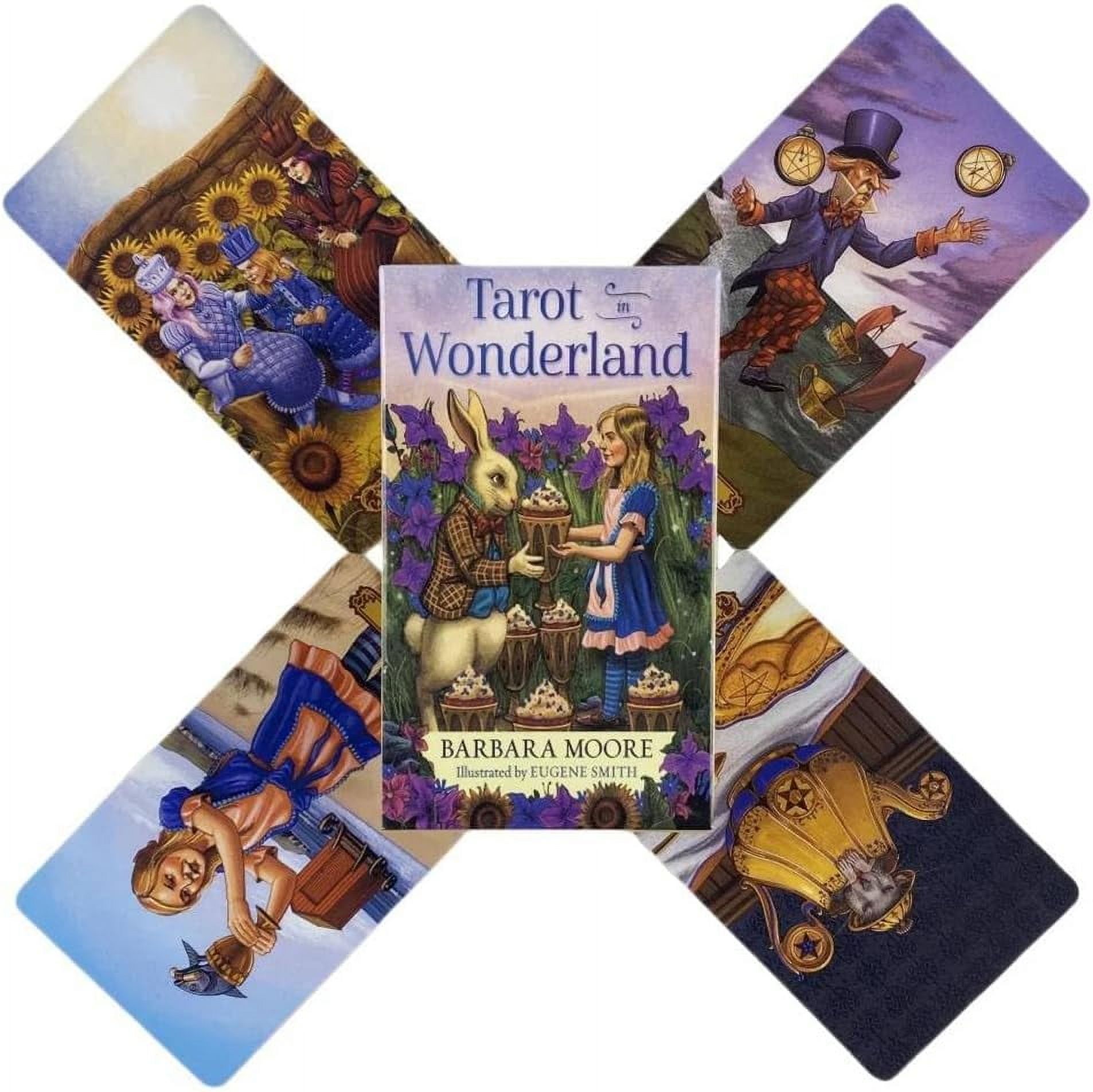 Tarot in Wonderland Cards Deck Inspiring Secret Role Play Future ...