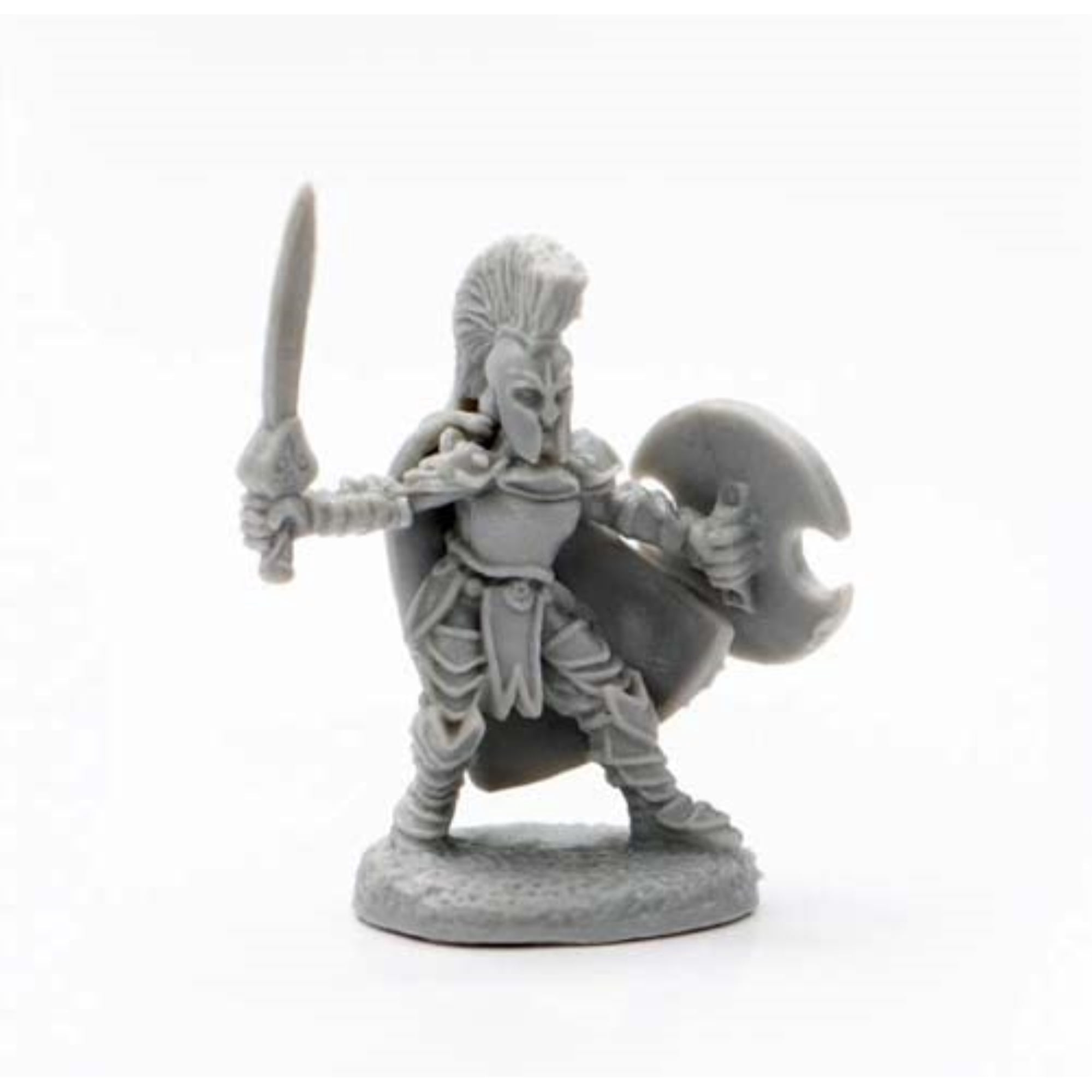 Taroya Female Warrior Miniature 25mm Heroic Scale Figure Dark Heaven ...