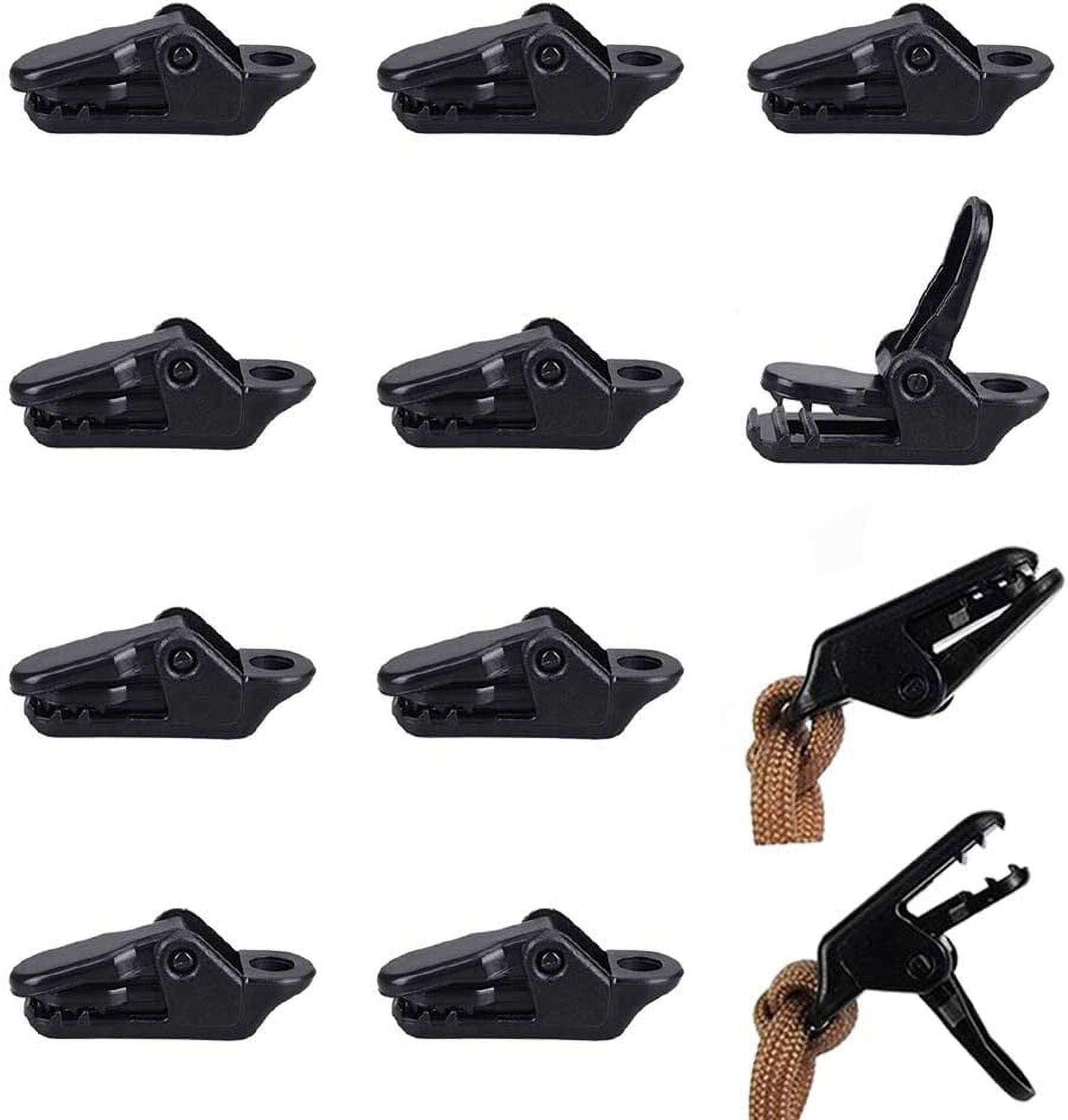 Tarp Clip, Tent Clip, Plastic Clip, 50 Clamps Plastic Tent Tarp Clips ...
