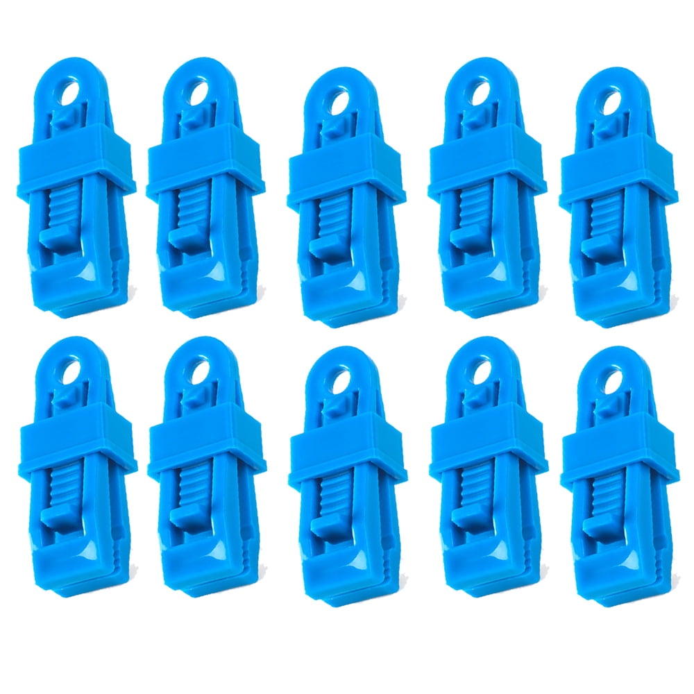 Tarp Clips Heavy Duty Lock Grip, 10 Pack Tarp Clamps Heavy Duty, Shark ...