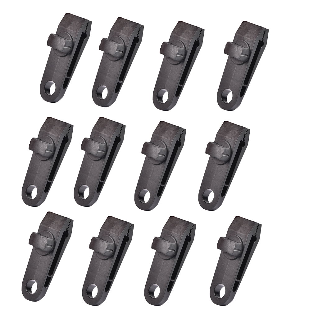 Tarp Clips Locking Awning Clamp Snap Hangers HEAVY DUTY 12 Pieces ...