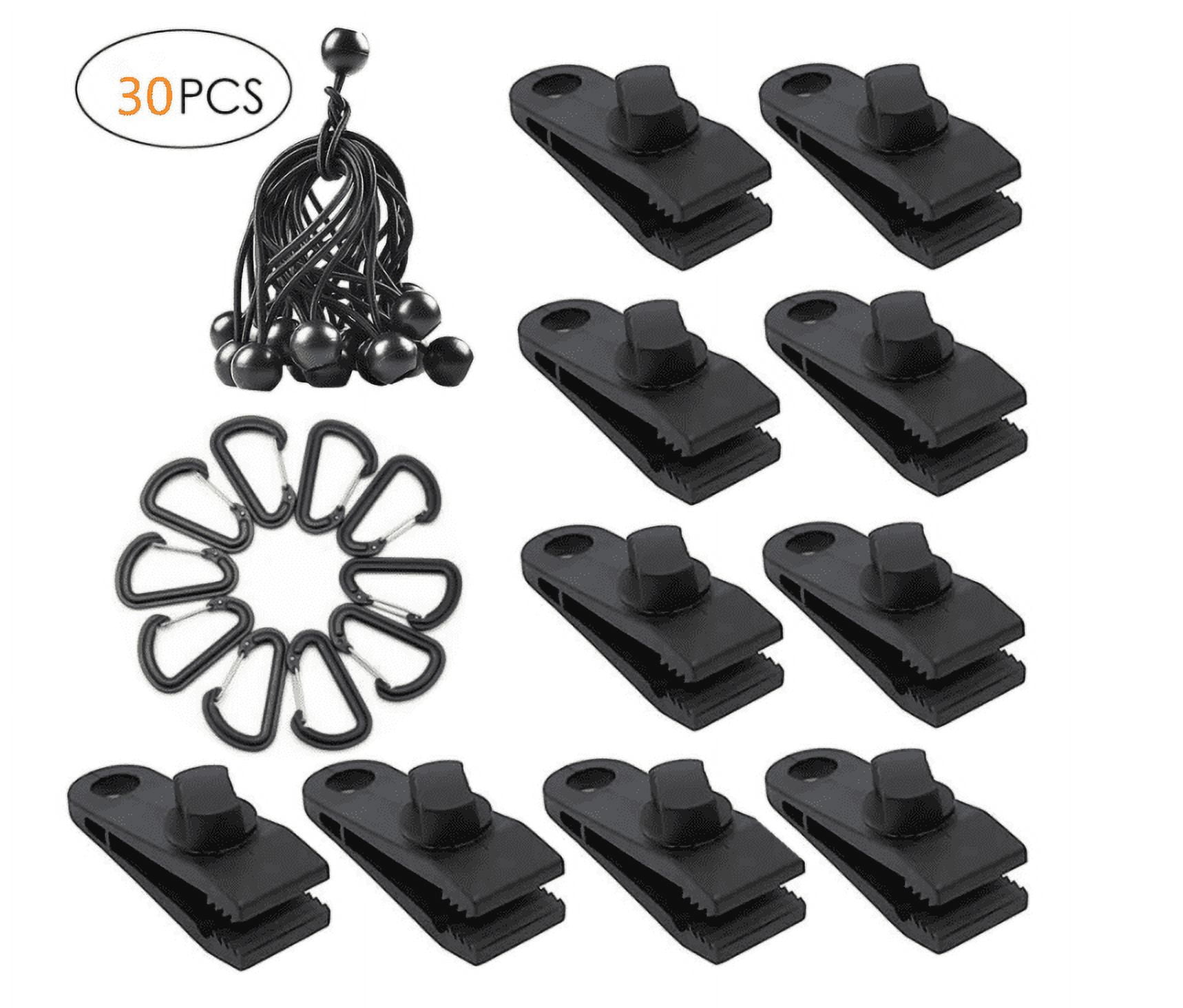 Tarp Clips Portable Non-Slip Strong Grip For Instant Anchor Point ...