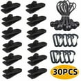 Tarp Clips for Camping Tent Accessories Tarp Clips Lock Grip Heavy Duty ...