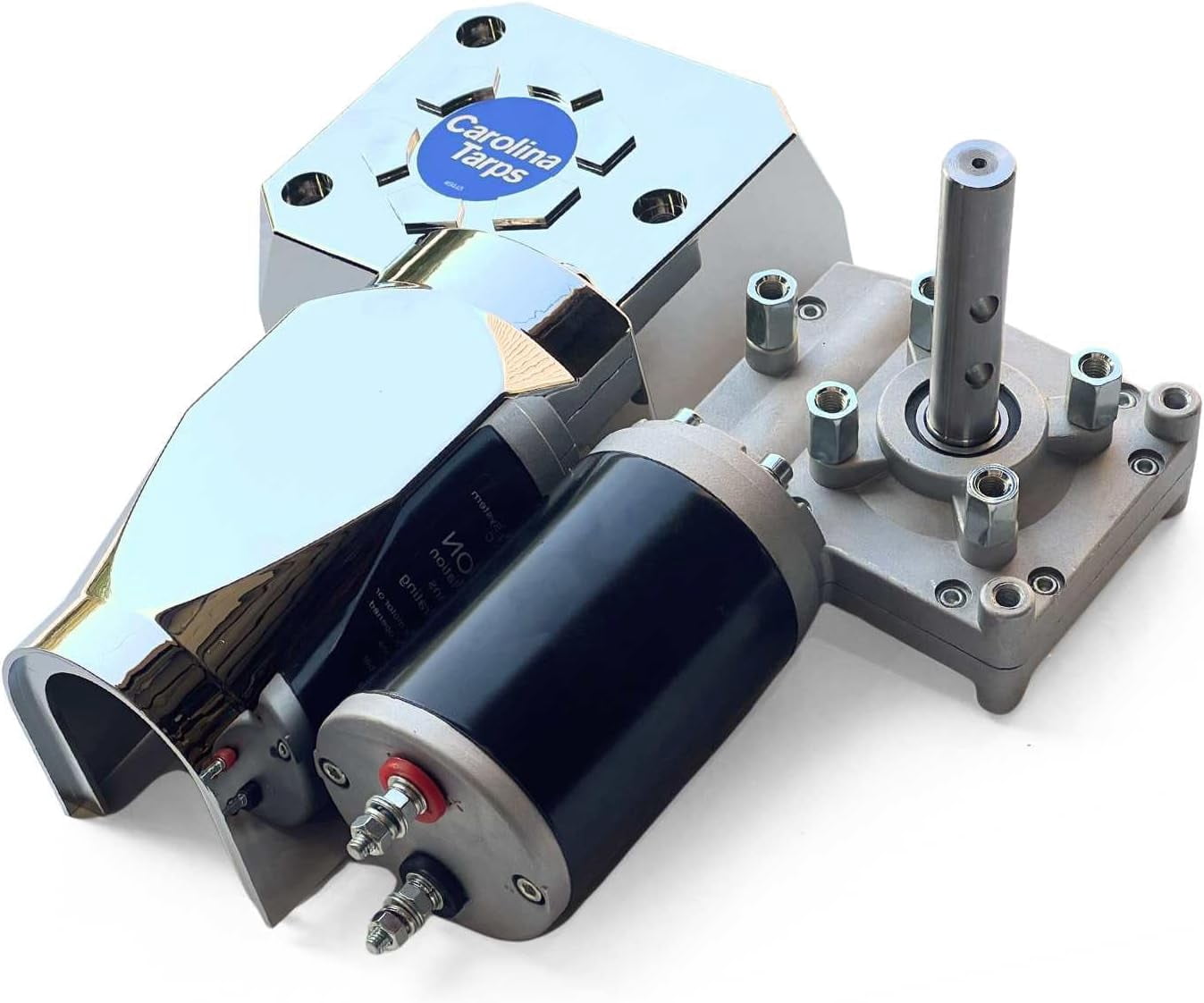 Tarp Motor for Dump Truck 1.5hp 50:1 Universal 12V Electric Tarp System ...