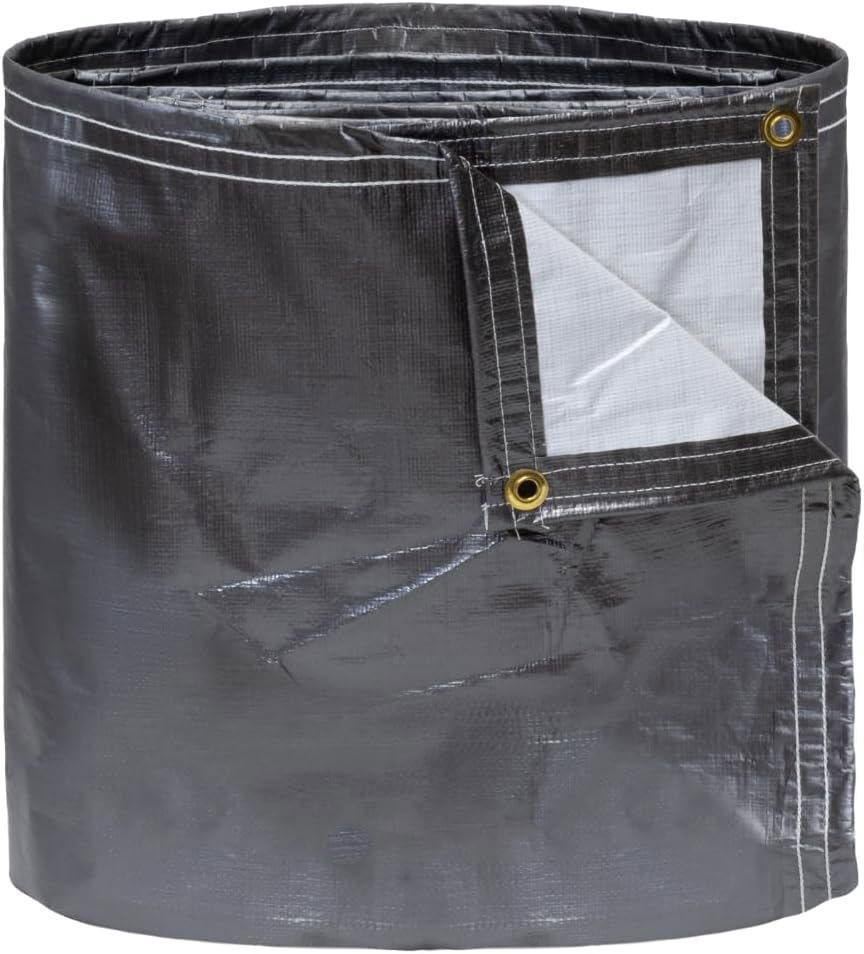 Tarp Supply Inc. 5' Diameter Round Poly Tarp Solar Pool Cover | 12 Mil ...