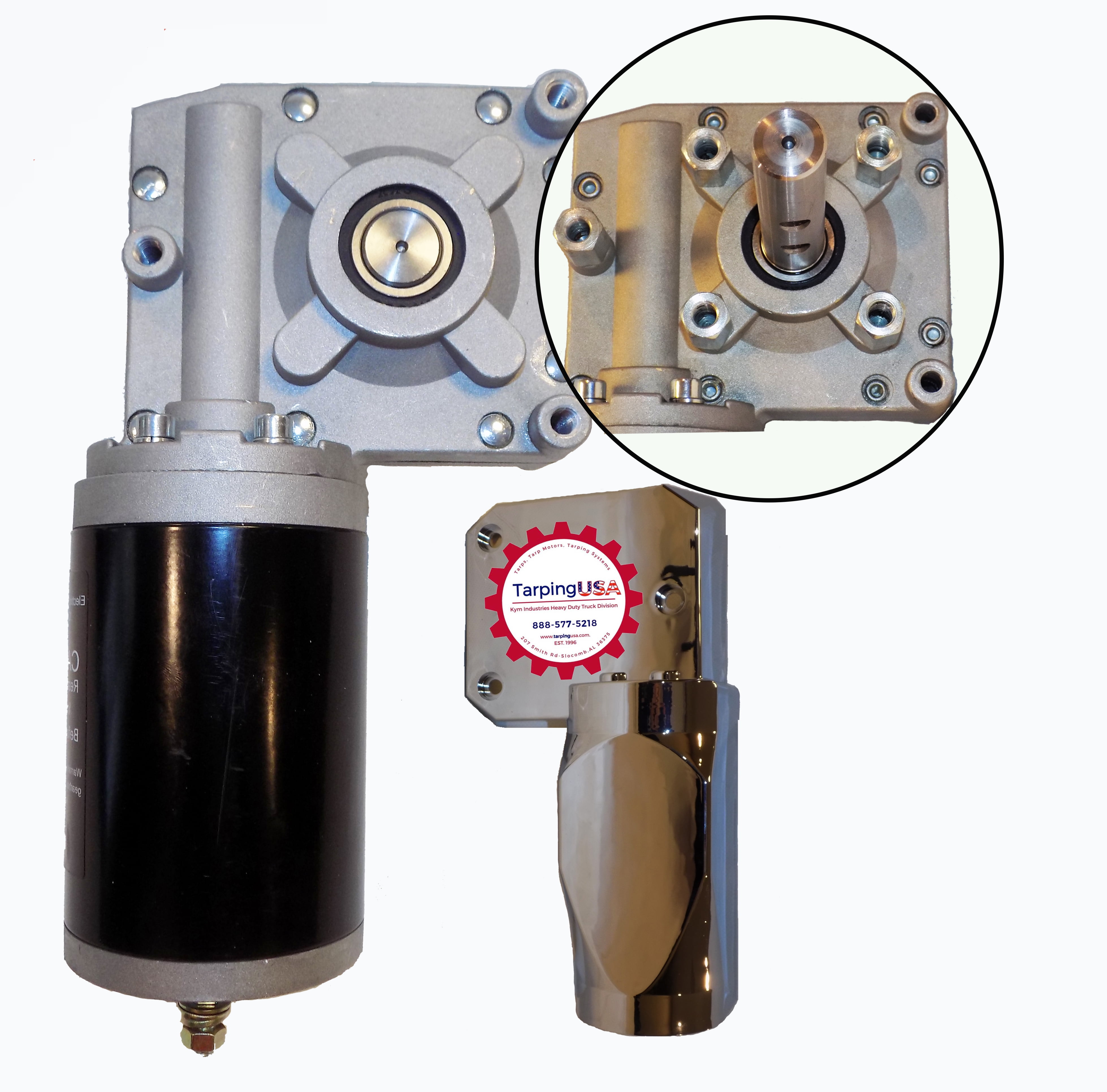 Tarping USA Apache Dump Truck Tarp Motor For Dump Truck 1.5hp 50:1 ... Tarping USA Apache Dump Truck Tarp Motor For Dump Truck 1.5hp 50:1 ...