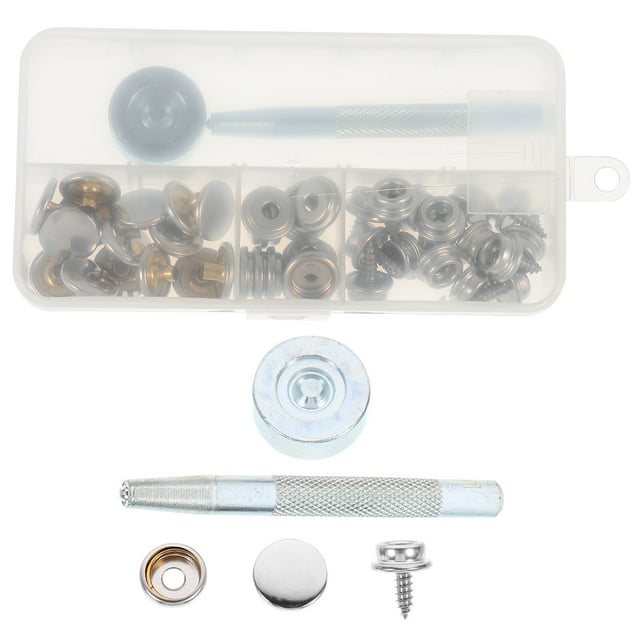 Tarps Colodoil Silver Silverdene Soveriegn Boat Button Kit Rivet Snap ...