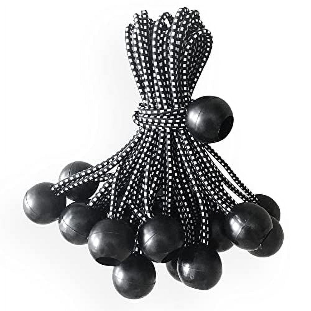 Tarps Now 11 Inches Tarp Bungee Ball Cords with Elastic String ...