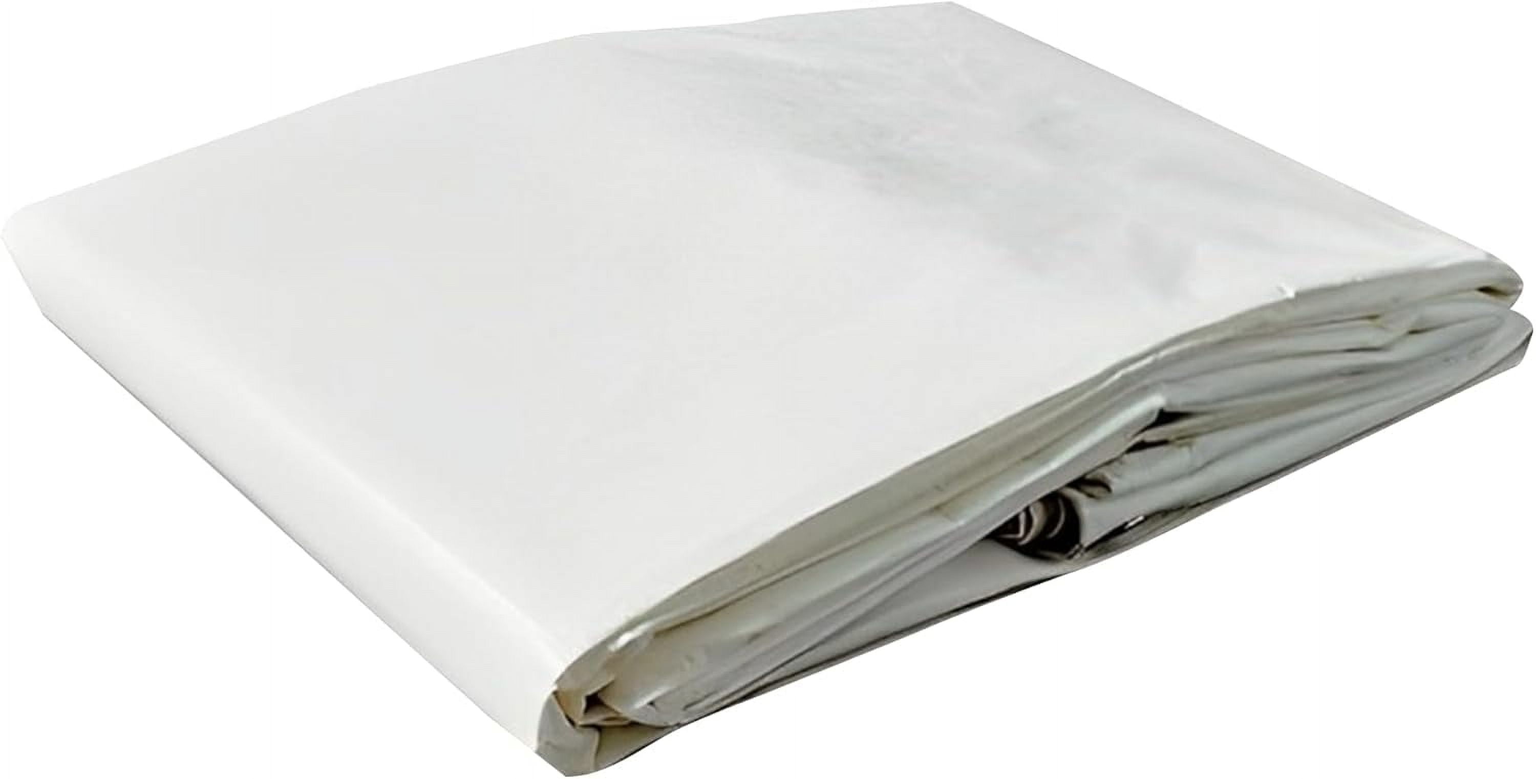 Tarps Now 16x20 ft Heavy Duty Plastic Tarp (Poly Tarp) | 6 MIL ...