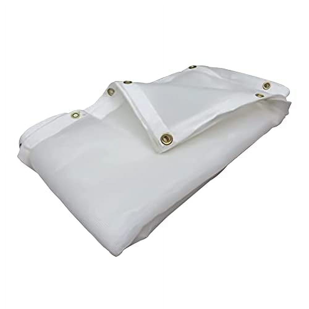 Tarps Now Heavy Duty Mesh Tarp, (6' X 20') with 75% Shade and Brass ...