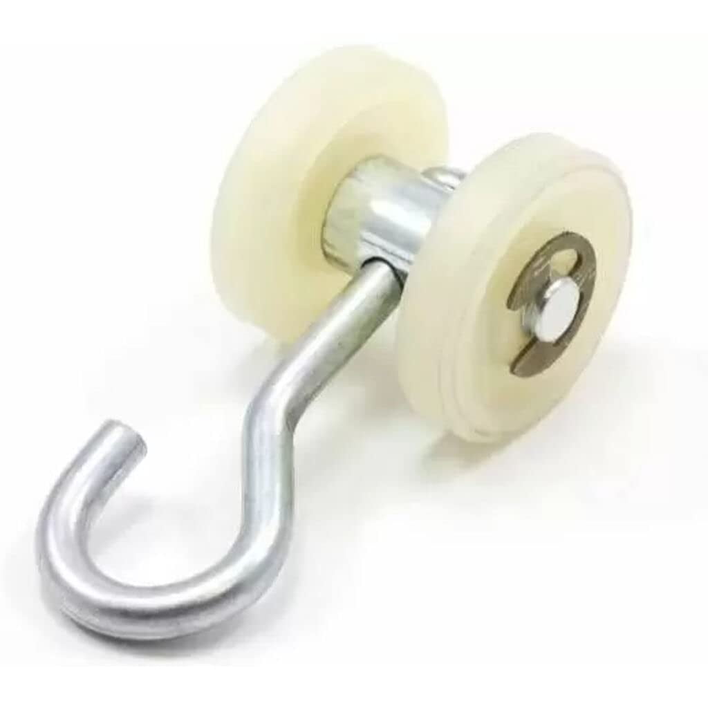 Tarps Now Roller Wheel Trolley with 1" Curtain Hook for Curtain Track ...
