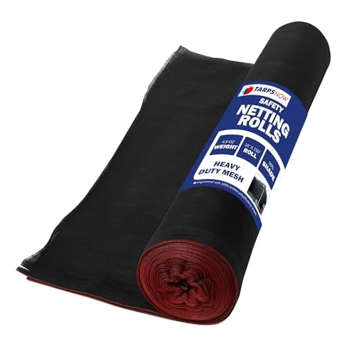 Tarps Now Waterproof Construction Safety Netting Rolls- 10'x150' Roll ...