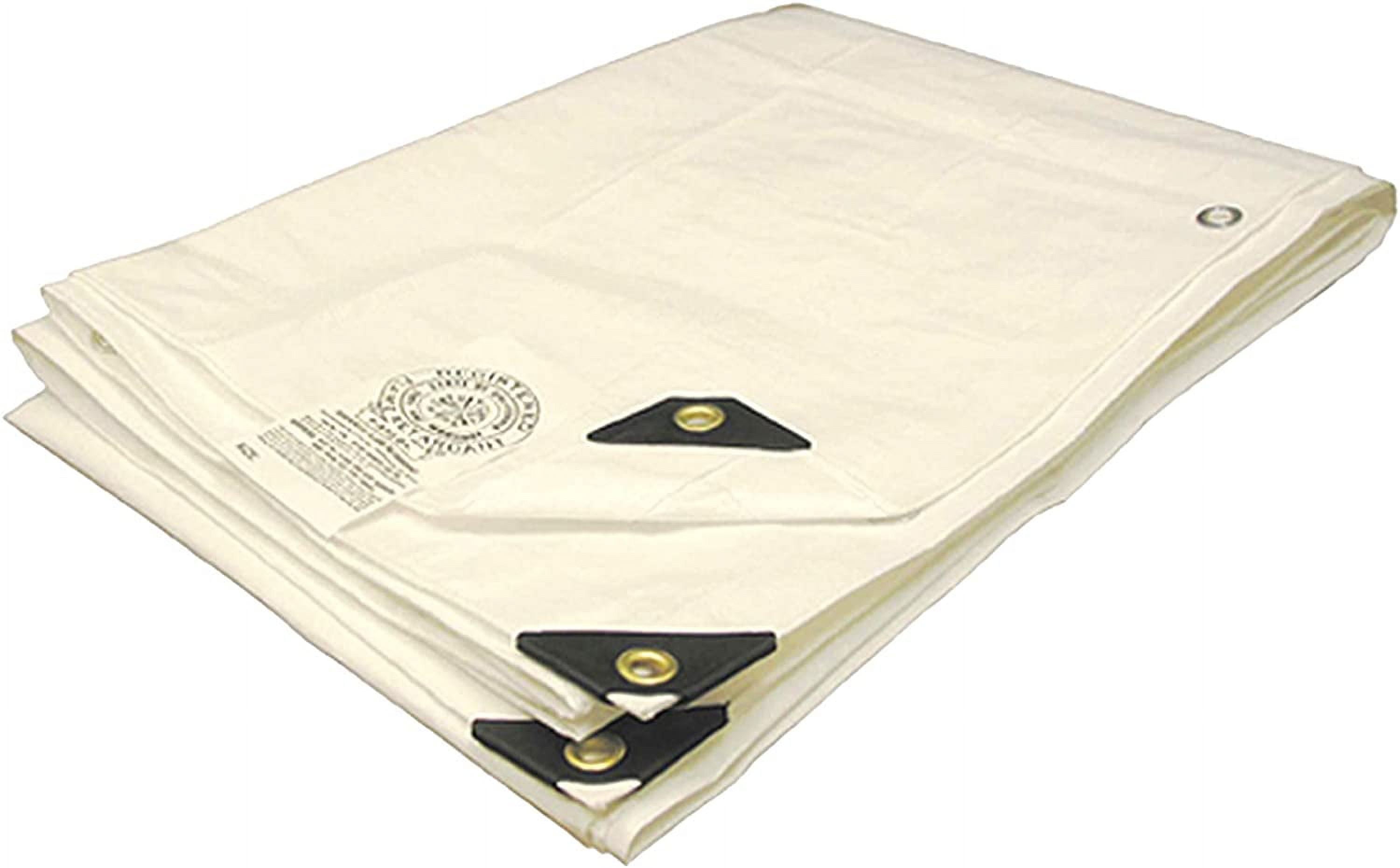 Tarps Now (20' x 30') Waterproof Fire Retardant Poly Tarp with Grommets ...