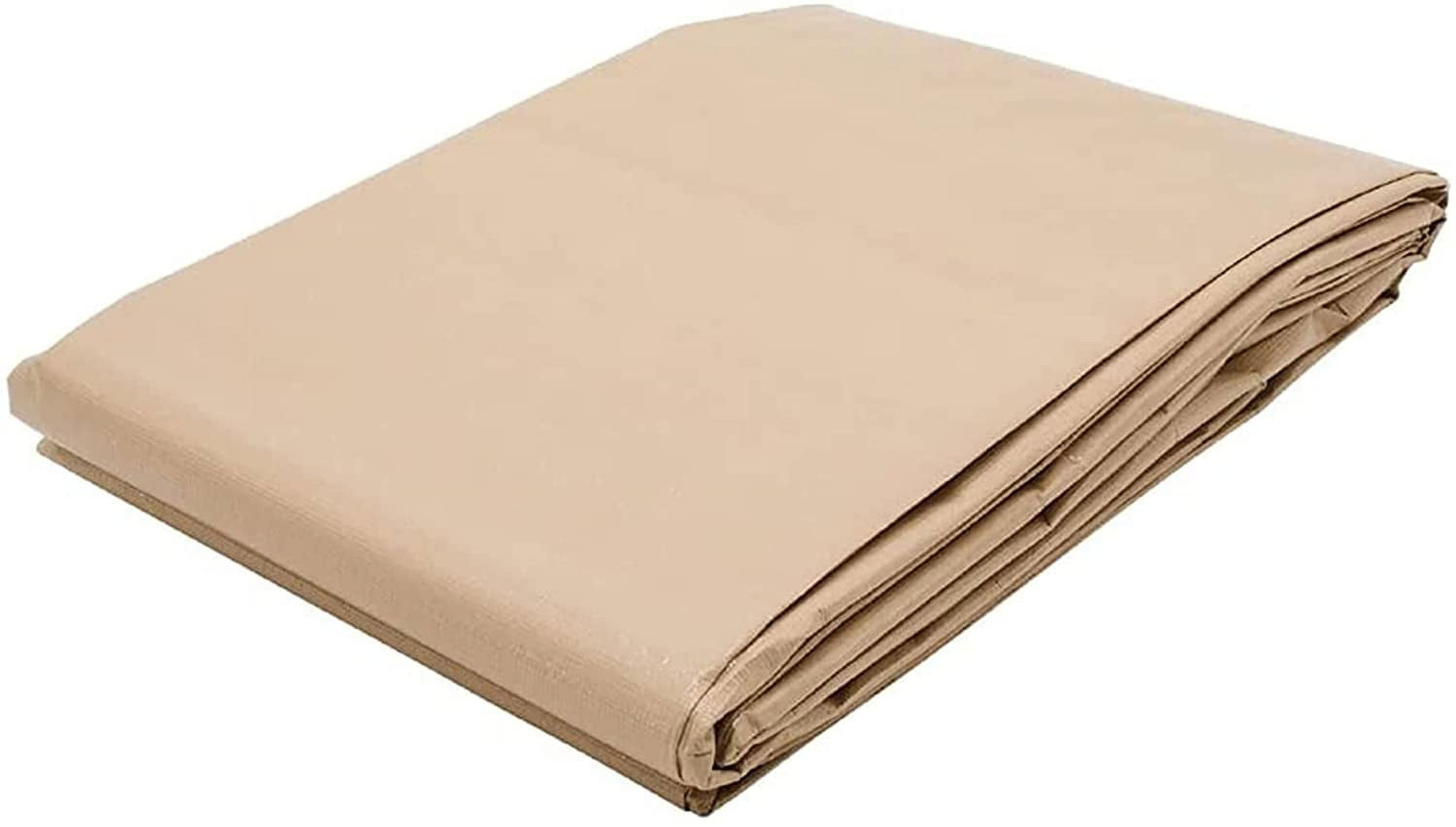 Tarps Now Waterproof Poly Tarps, (8' x 30'), 12 Mil Tarp Cover with ...