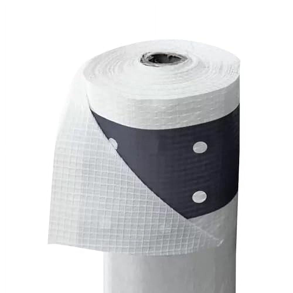 TarpsNow Heavy Duty Plastic Sheeting Roll, 13' x 100' - 17 Mils Fire ...