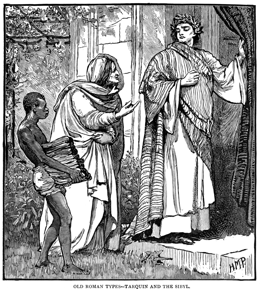 Tarquin & The Sibyl. /Ntarquinius Priscus, King Of Rome (R.616 ...