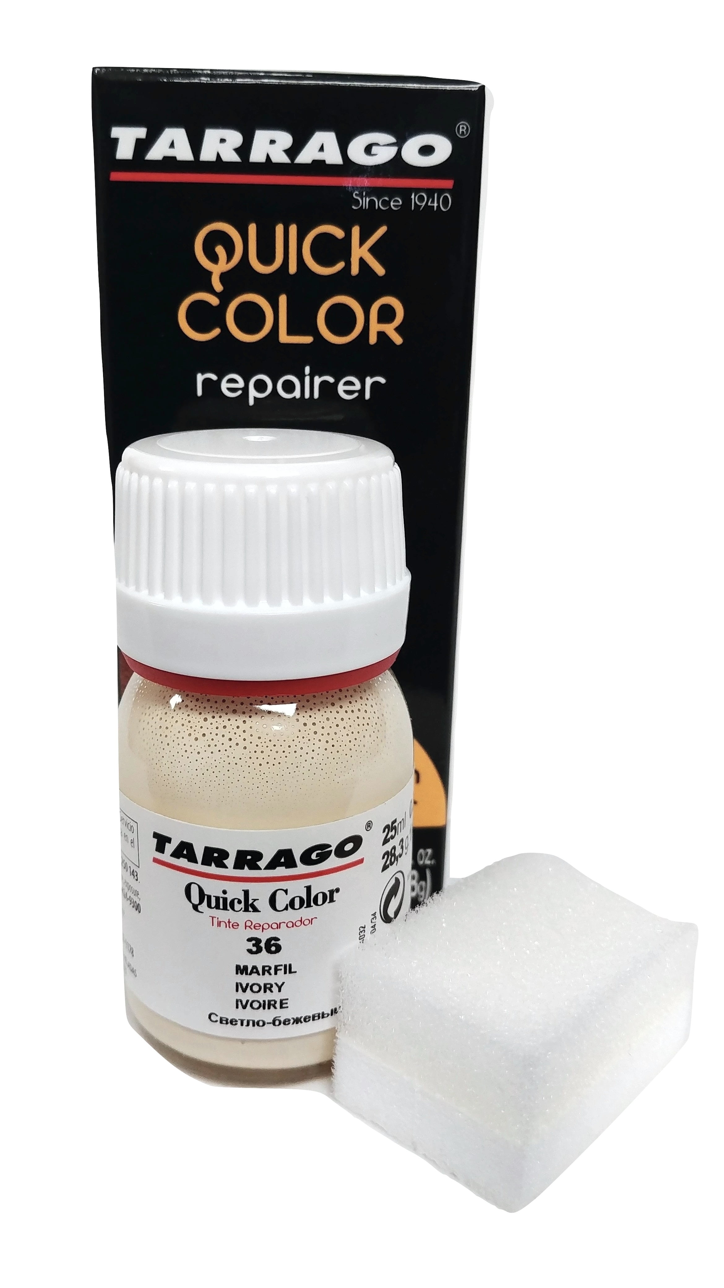 Tarrago Quick Color Repairer Dye, 25ml, #36 Ivory - Walmart.com