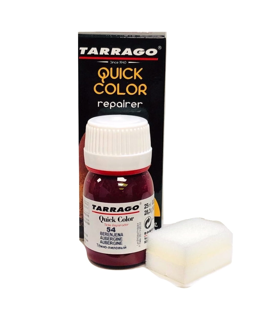 Tarrago Quick Color Repairer Dye, 25ml, #54 Aubergine - Walmart.com