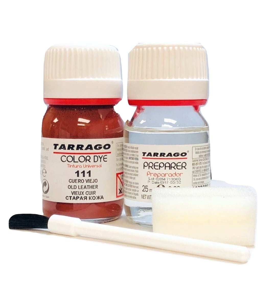 Tarrago Self Shine Color Dye & Preparer, #111 Old Leather - Walmart.com