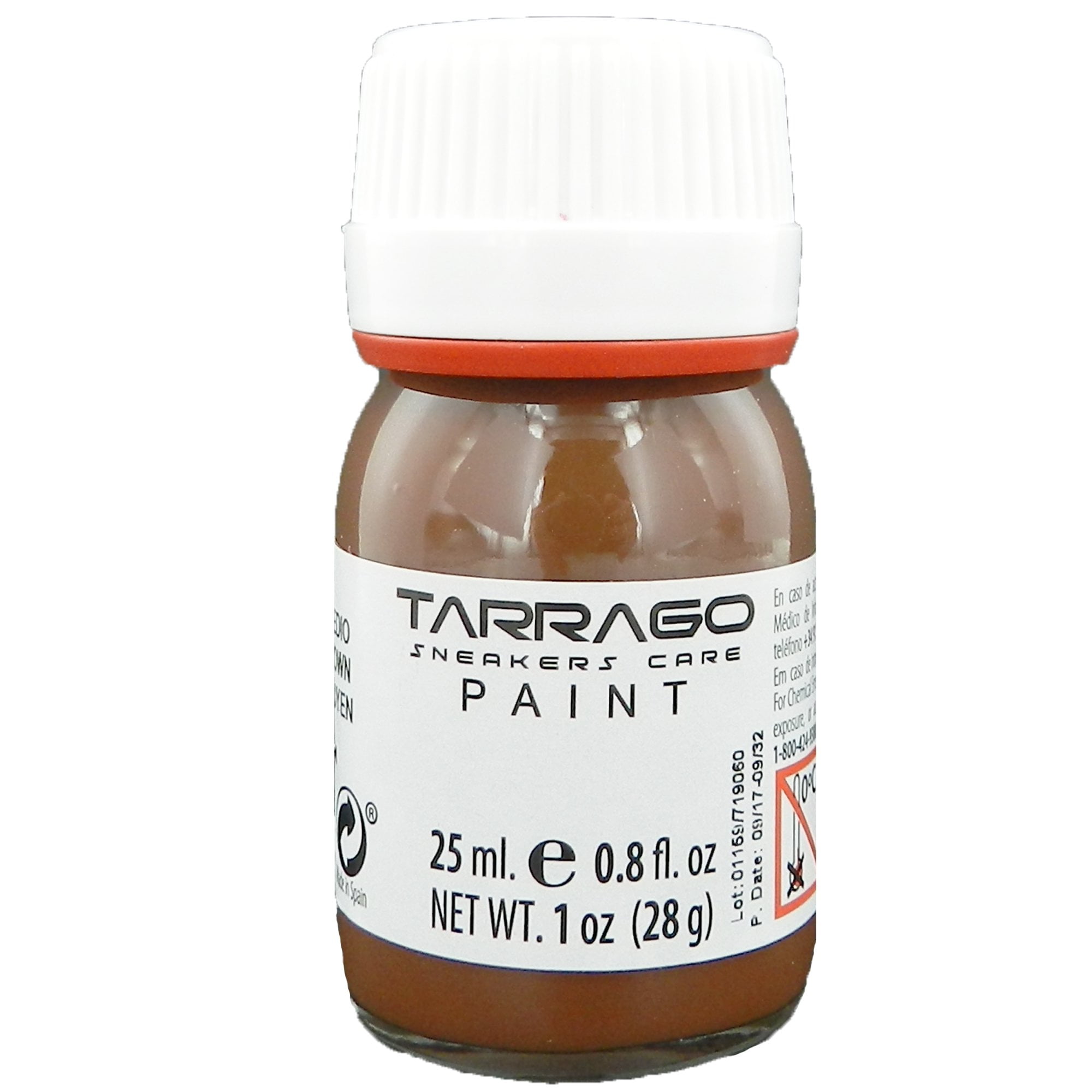 Tarrago Sneakers Paint 25ml - Customizable Shoe Color-39 Medium Brown ...