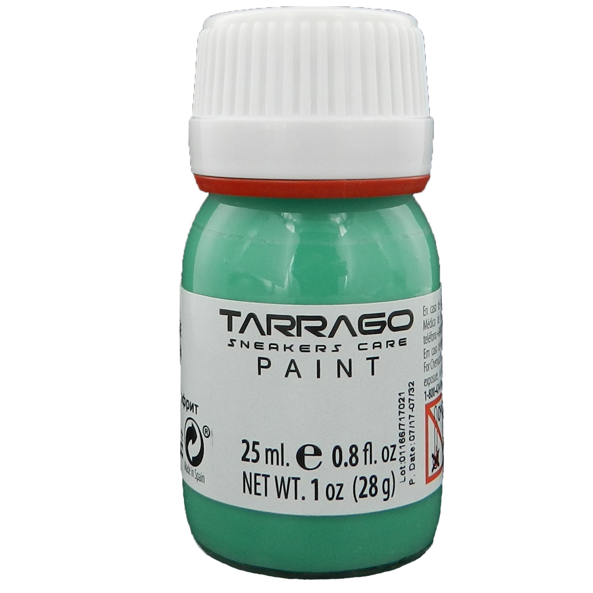 Tarrago Sneakers Paint 25ml - Customizable Shoe Color-453 Jade Green ...