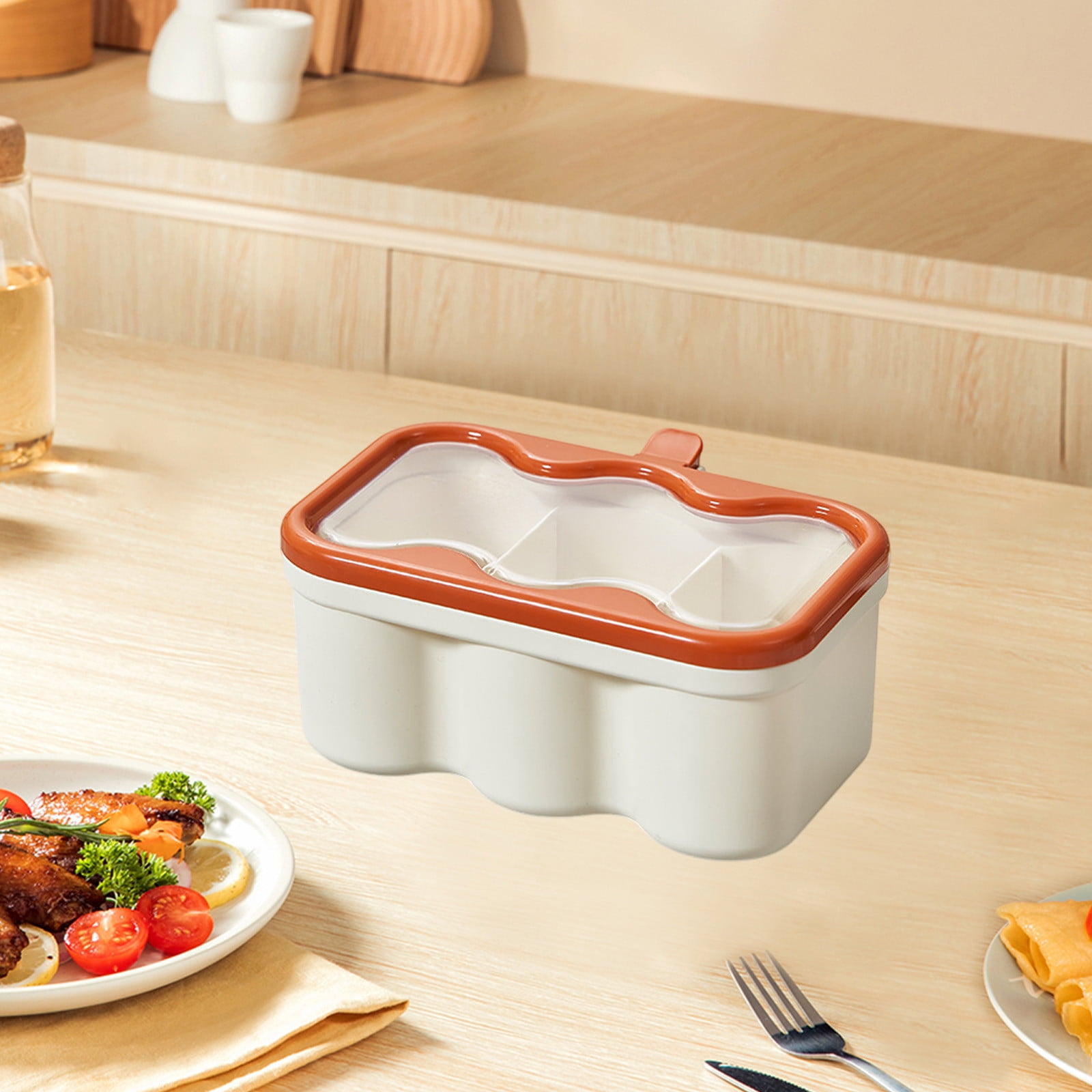 Tarro de condimentos con tapa vertical, coctelera de vidrio, frasco de ...