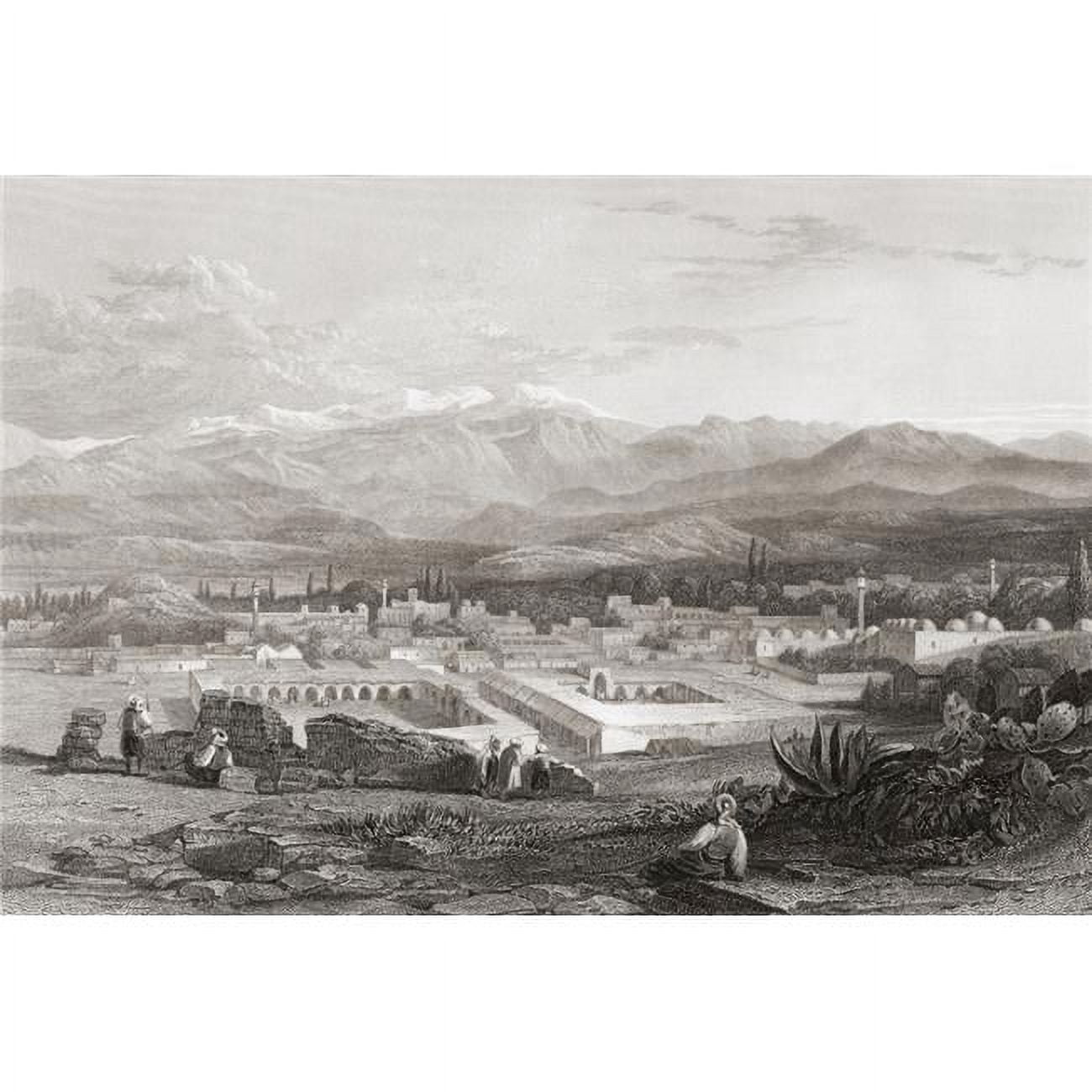 Tarsus, Turkey. 19th Century Print Drawn By W.L. Leitch From A Sketch ...
