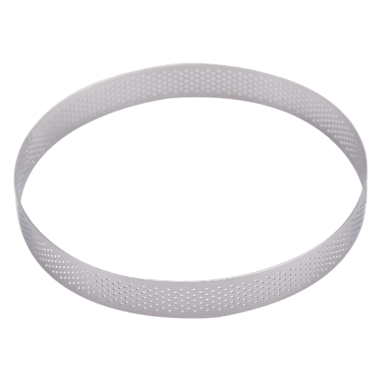 Tart Rings 8 Inch Round Perforated Cake Ring Heat Nonstick Stainless ...
