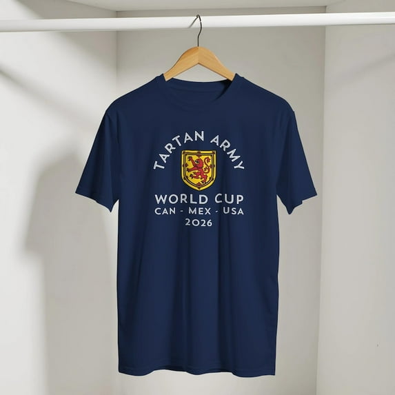 Tartan Army World Cup 2026 Shirt | Scotland Football USA Canada Mexico ...