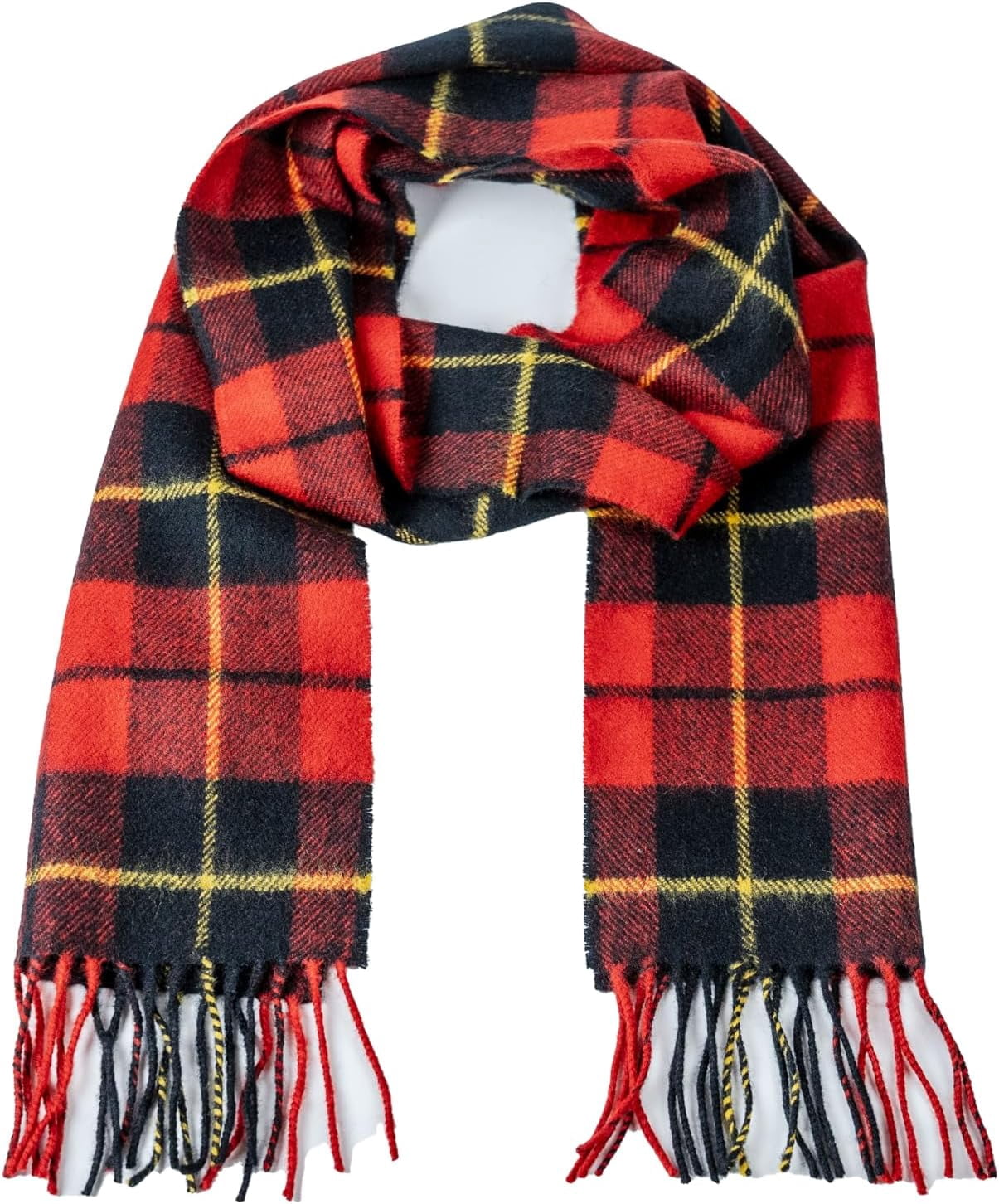 Tartan Plaid Scottish Scarf - Lambswool Scotland, Winter Scarf for Cold ...