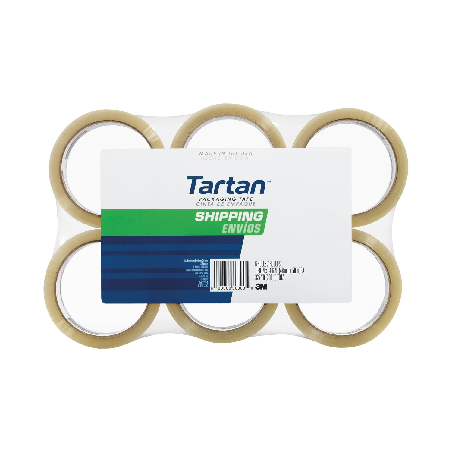 Tartan Shipping Packaging Tape - Walmart.com