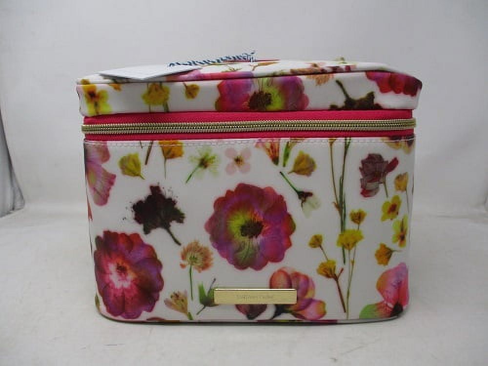 Tartan and Twine Deluxe Train Case - White Floral - Walmart.com