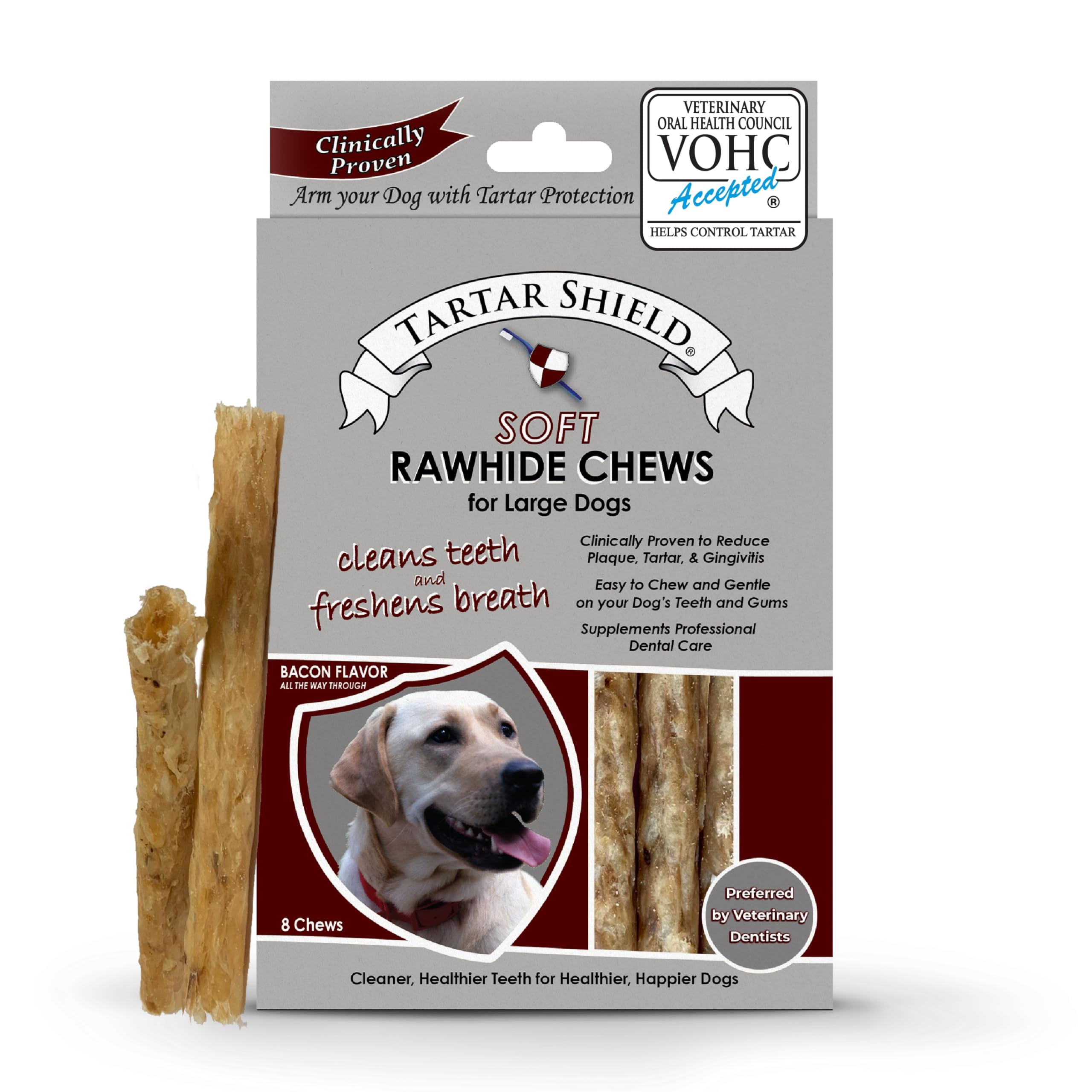 Tartar Shield Soft Rawhide Chews