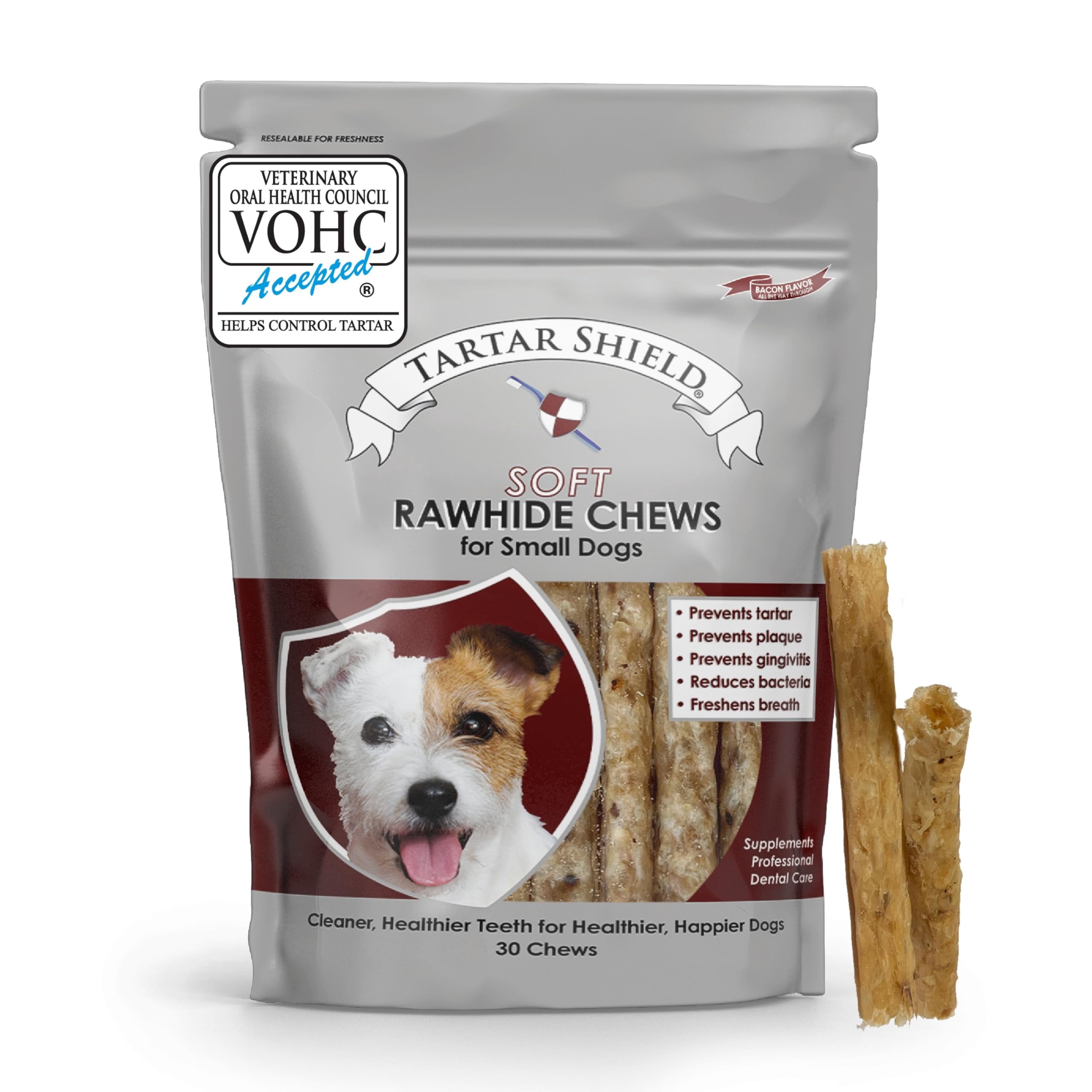 Tartar Shield Soft Rawhide Chews